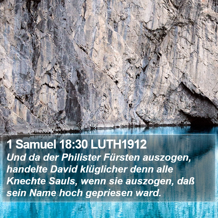1 Samuel 18 Bible Images - 1 Samuel Chapter 18 LUTH1912 Bible Verse ...