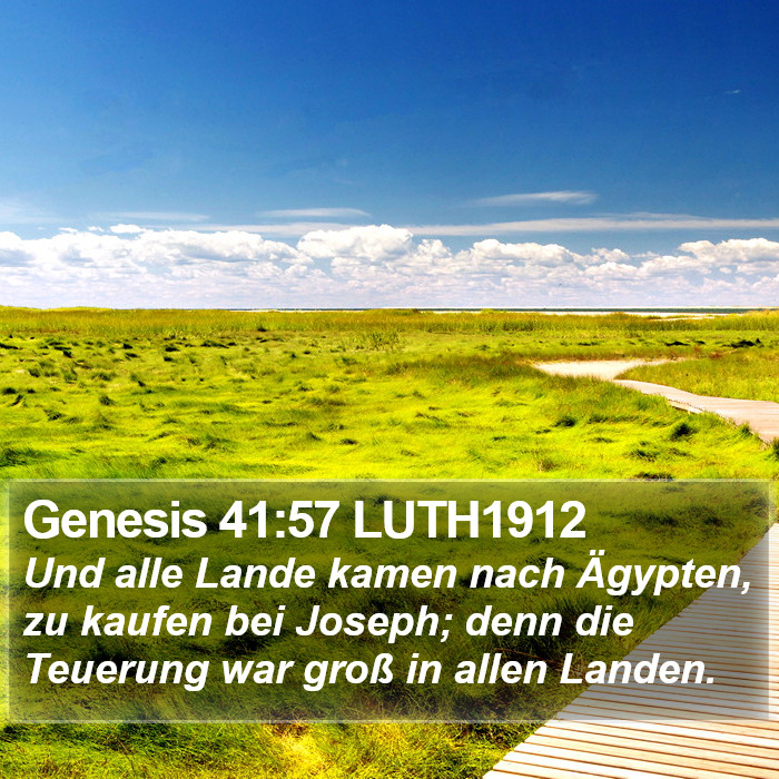 Genesis 41 Bible Images - Genesis Chapter 41 LUTH1912 Bible Verse Pictures