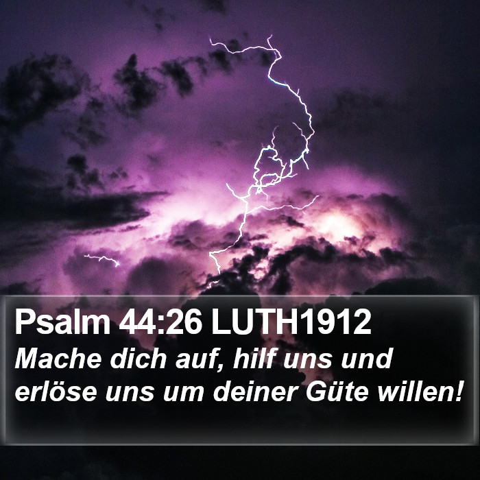Psalm 44 Bible Images - Psalm Chapter 44 LUTH1912 Bible Verse Pictures